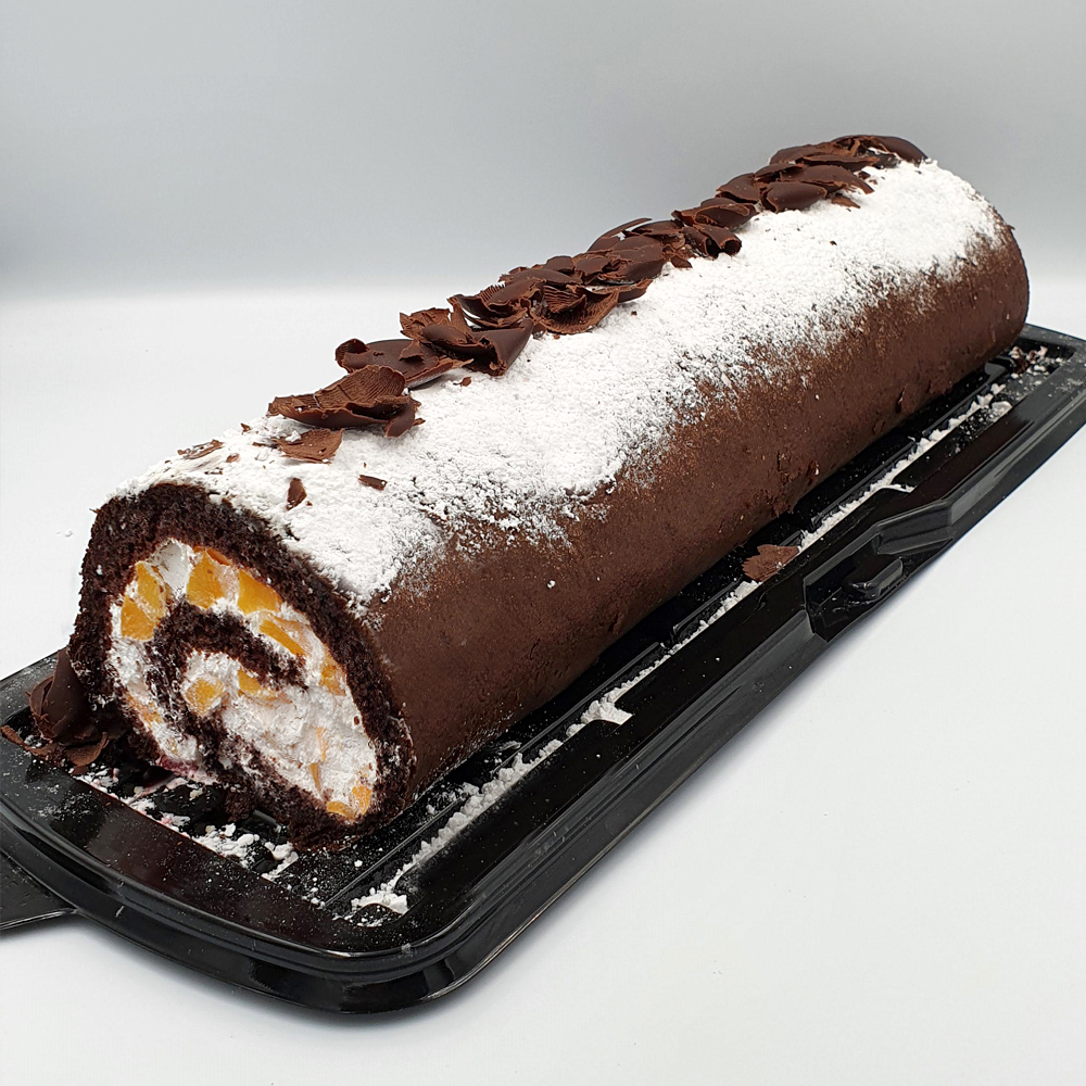 Rollo de frutas – Luvier Pastelería